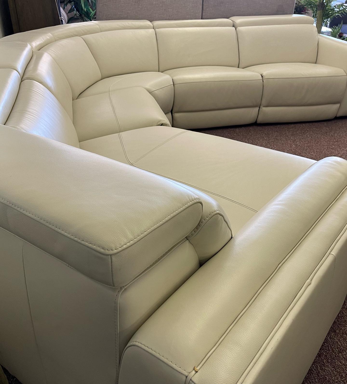 Leather Sectional With Cuddler at Jack Moon blog